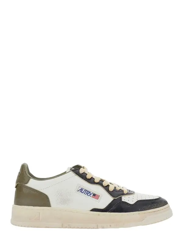 AUTRY Medalist Low Vintage Sneakers - White