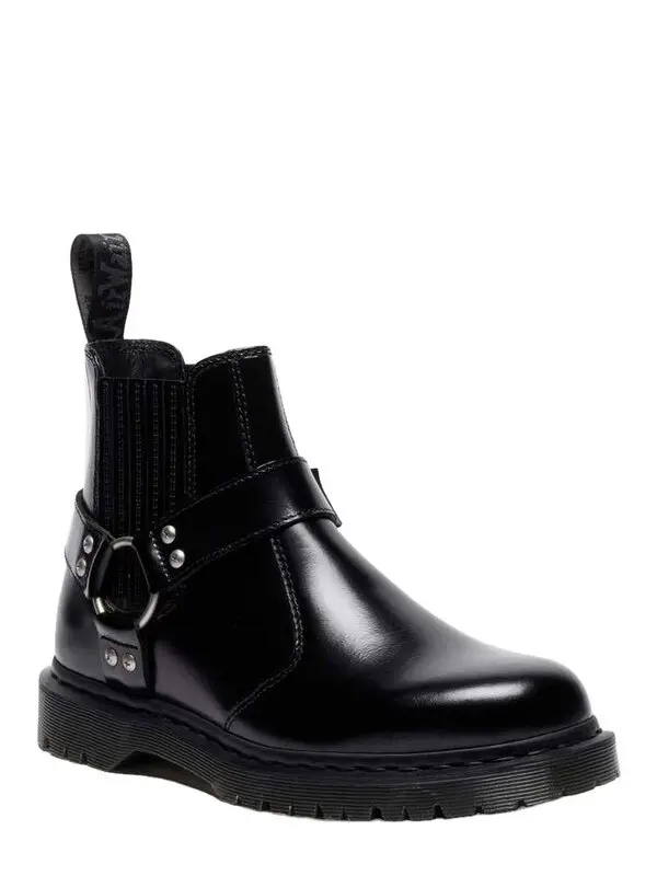 Dr. Martens 2976 Harness Analine Leather Chelsea Boots - Black