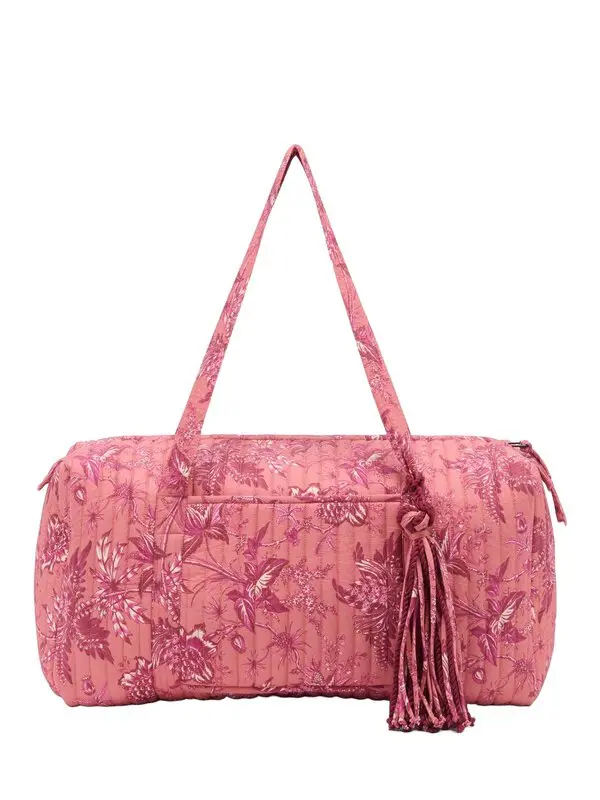 Ulla Johnson Idalia Mini Weekender Duffle - Oleander