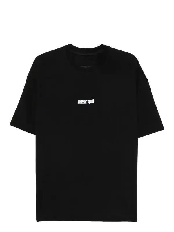 HAMZA Cotton-blend T-shirt - Black