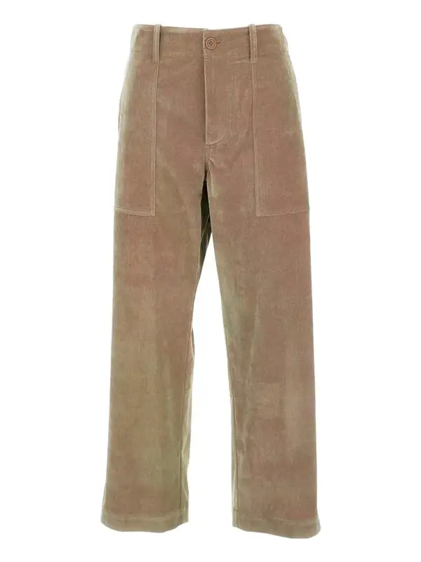 MAISON JEJIA Camille Corduroy Trousers - Neutrals
