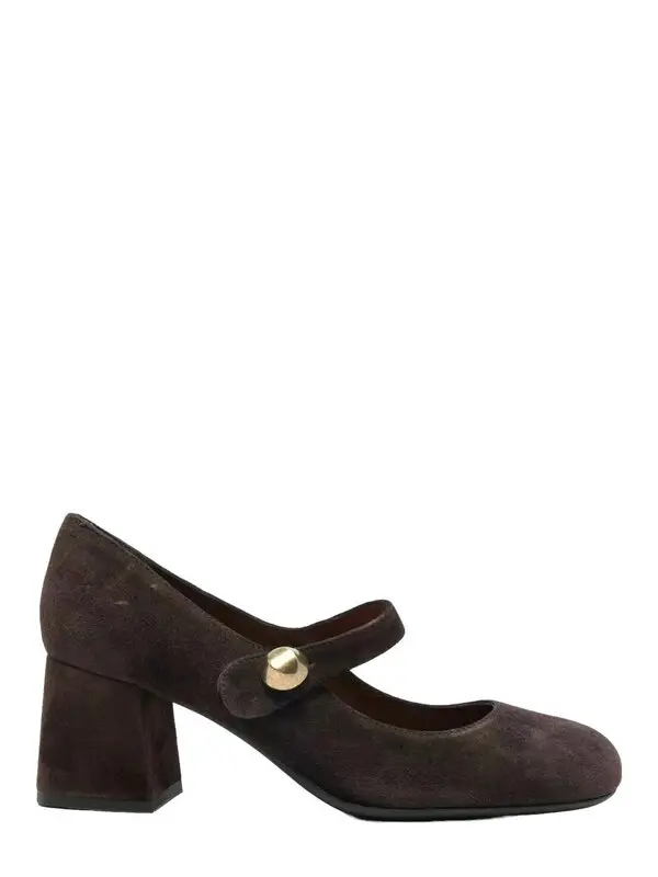 Roberto Festa 55mm Block-heel Pumps - Brown