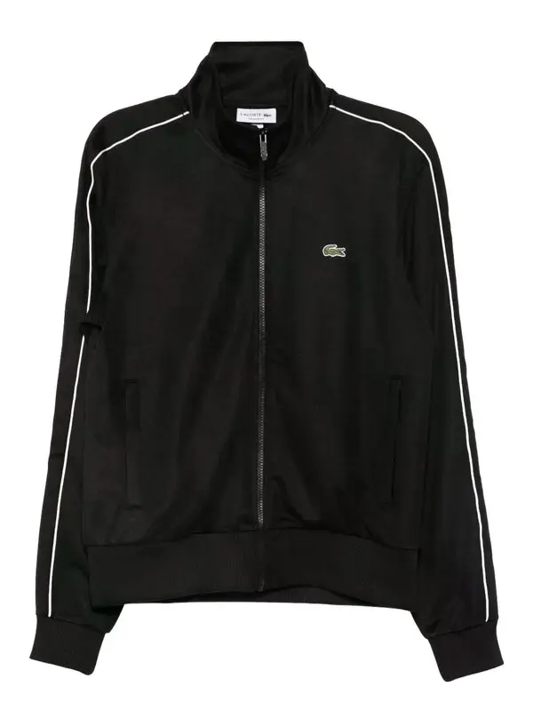 Lacoste Logo-appliqué Jacket - Black
