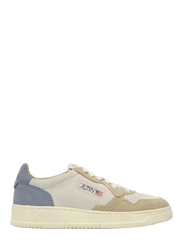 AUTRY Logo-patch Sneakers - Neutrals