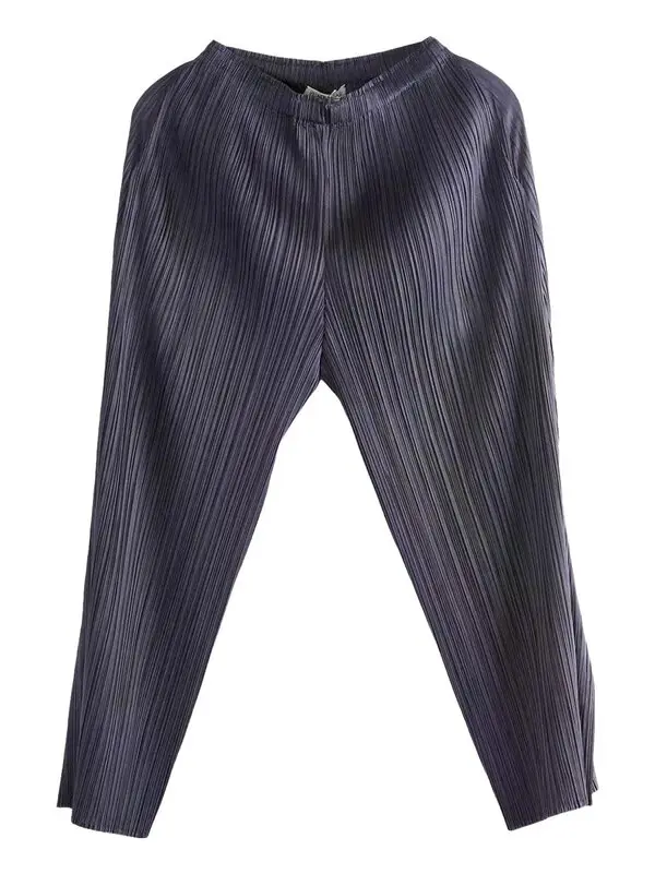 Issey Miyake Monthly Colors: July Pleated Trousers - Grey