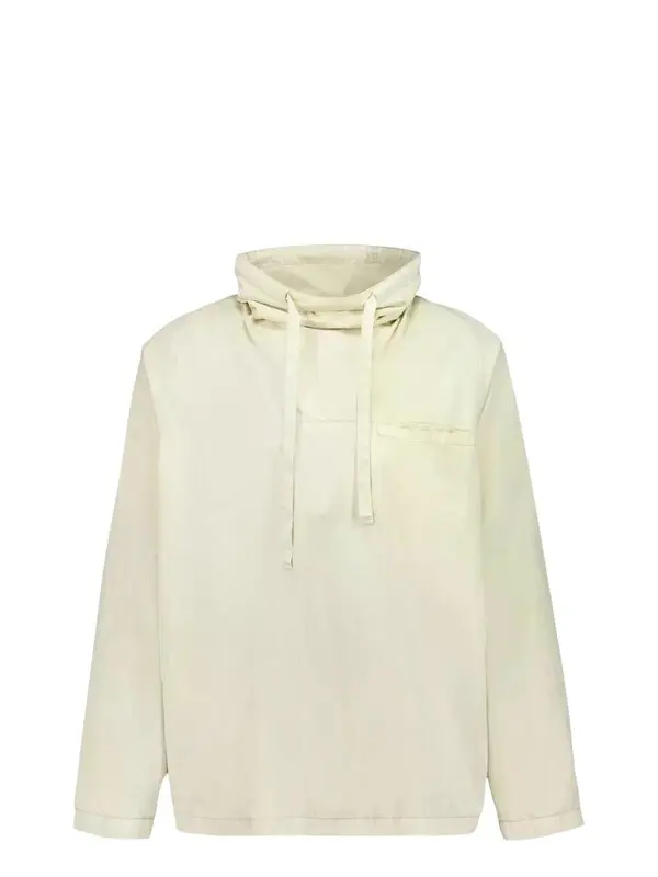 LEMAIRE Hooded Pullover Top - Neutrals