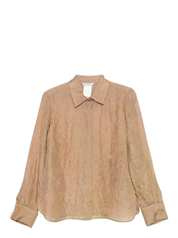 Max Mara Eloisa Silk Blouse - Neutrals