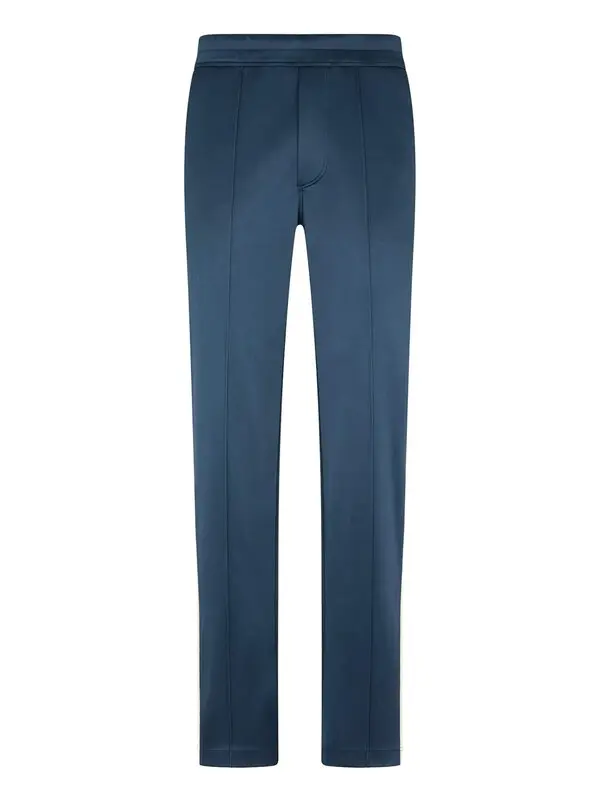 TOM FORD Satin Side-stripe Sweatpants - Blue