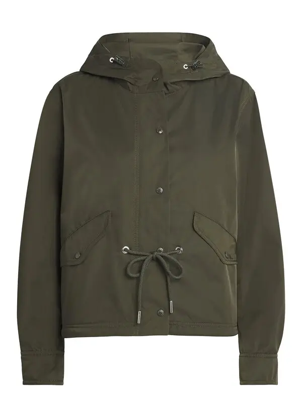 Moncler Water-repellent Hooded Noizay Parka - Green