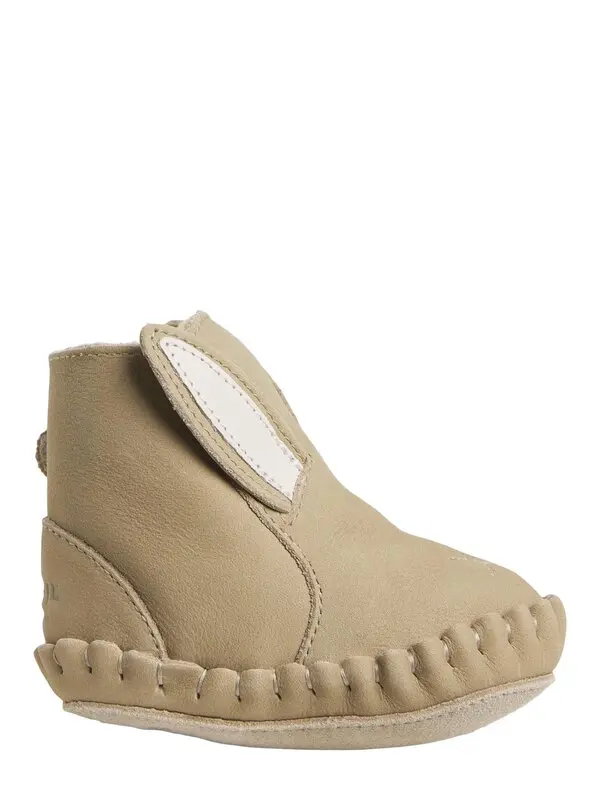 DONSJE Kapi Classic Bunny Booties - Beige