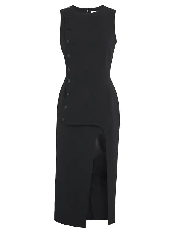 Claudie Pierlot Embellished Midi Dress - Black