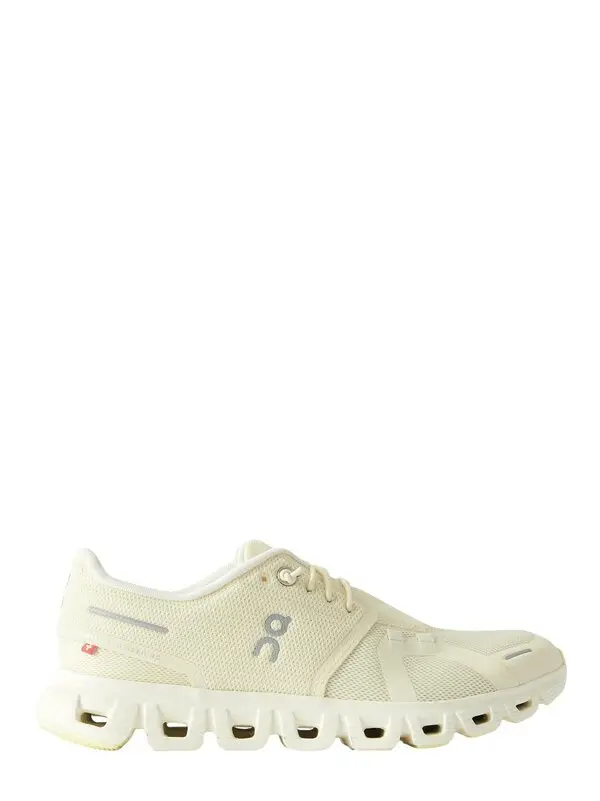 On Cloud 6 Mesh Sneakers - Neutrals