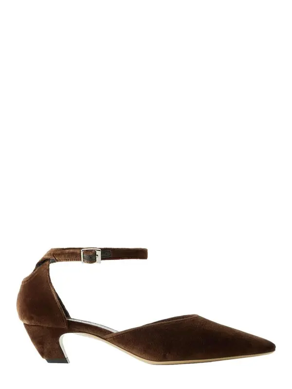 Le Monde Beryl Victoria Suede Pumps - Brown