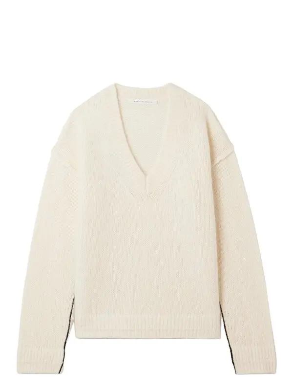 Maria Mcmanus Cashmere Sweater - Neutrals