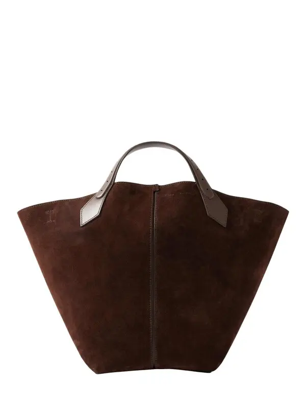 Proenza Schouler Large Chelsea Suede Tote - Brown