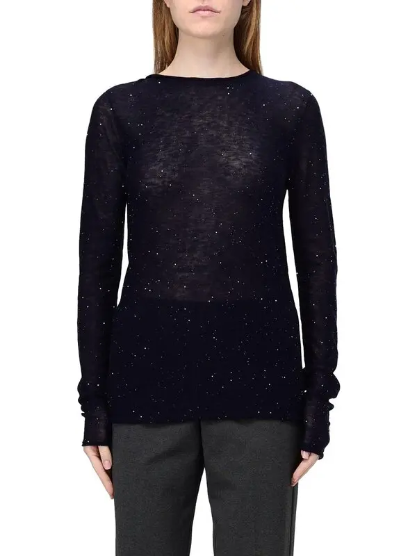 Pinko Long Sleeve Sweater - Blue