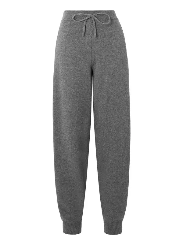 Loulou De Saison Hespero Cashmere Track Pants - Gray