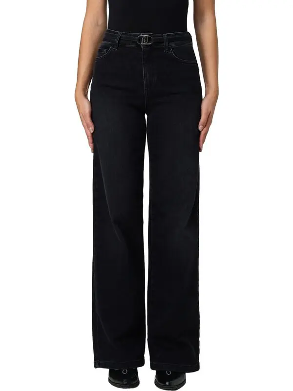 Liu Jo Straight Leg Jeans - Black