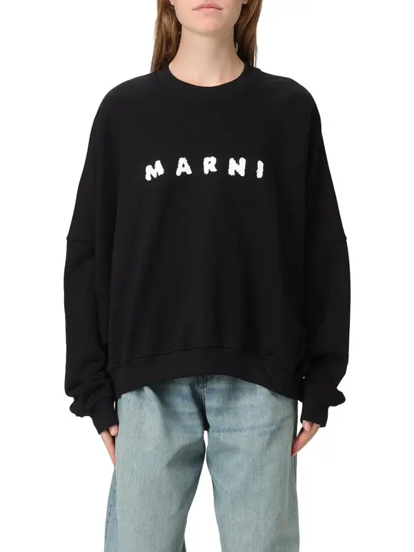 Marni Logo Sweatshirt - Black