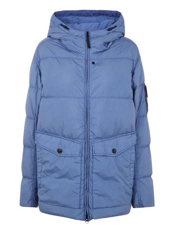 Stone Island Jacket - Gnawed Blue