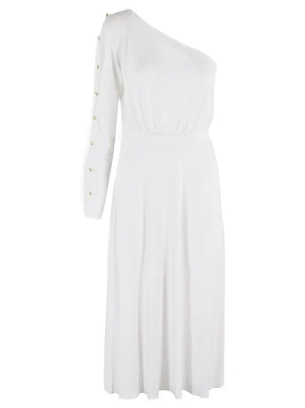 Elisabetta Franchi Sleeveless Dress - Ivory