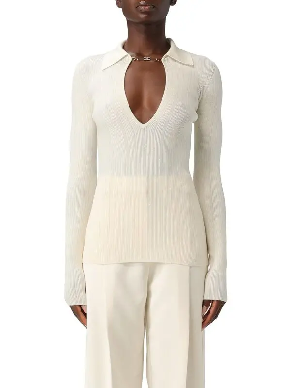 Elisabetta Franchi Sweater - Milk