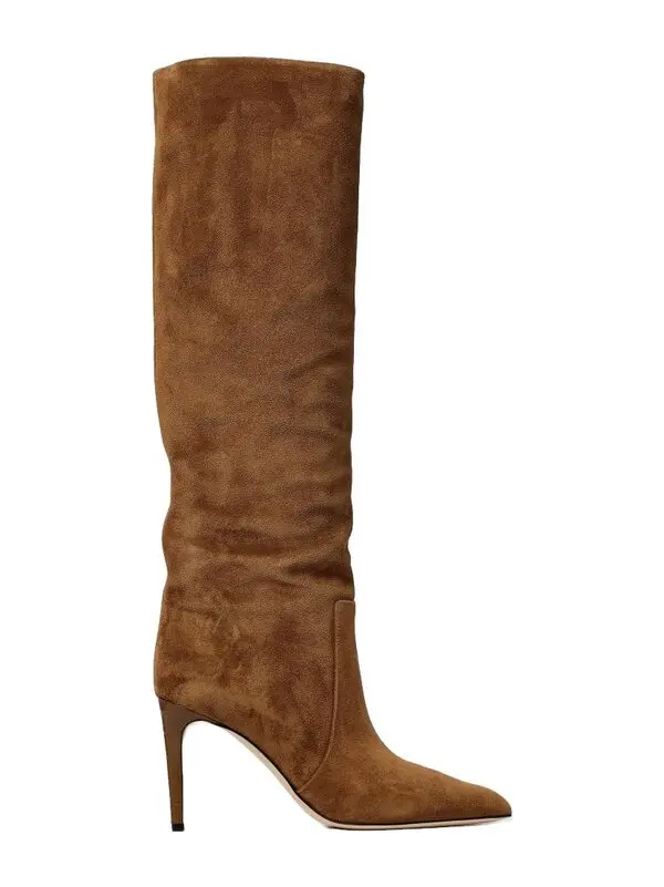 Paris Texas Knee High Boots - Brown