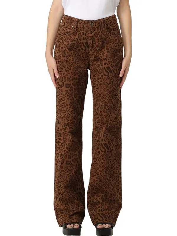 TWINSET Printed Trousers - Multicolor