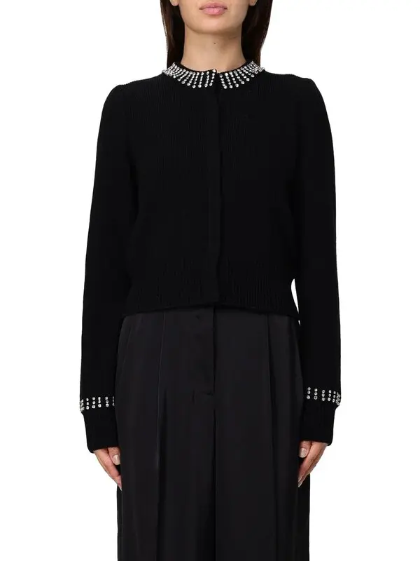 Pinko Long Sleeve Sweater - Black