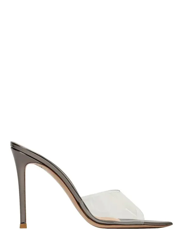 GIANVITO ROSSI Heeled Sandal - Silver