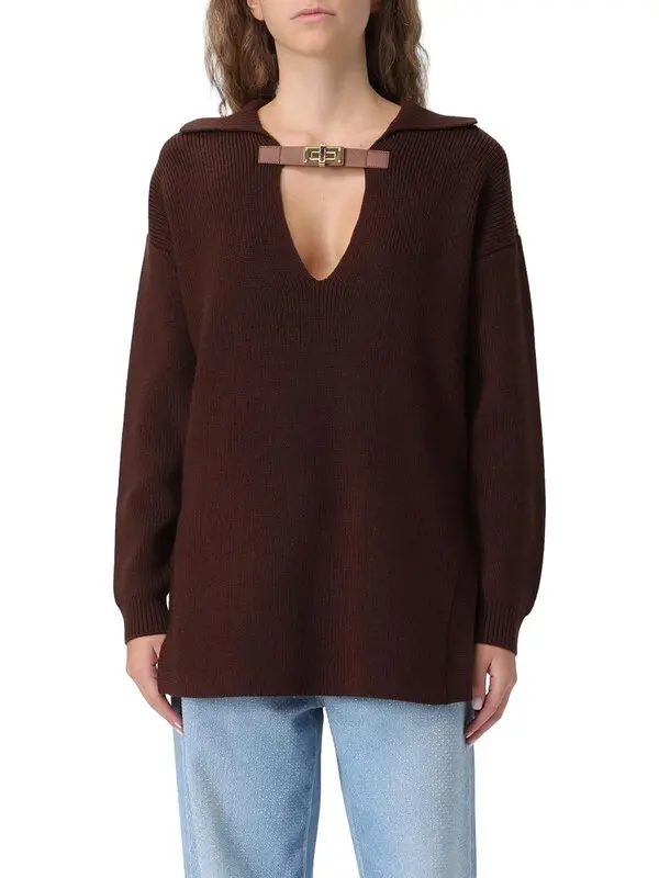 Elisabetta Franchi Sweater - Coffee