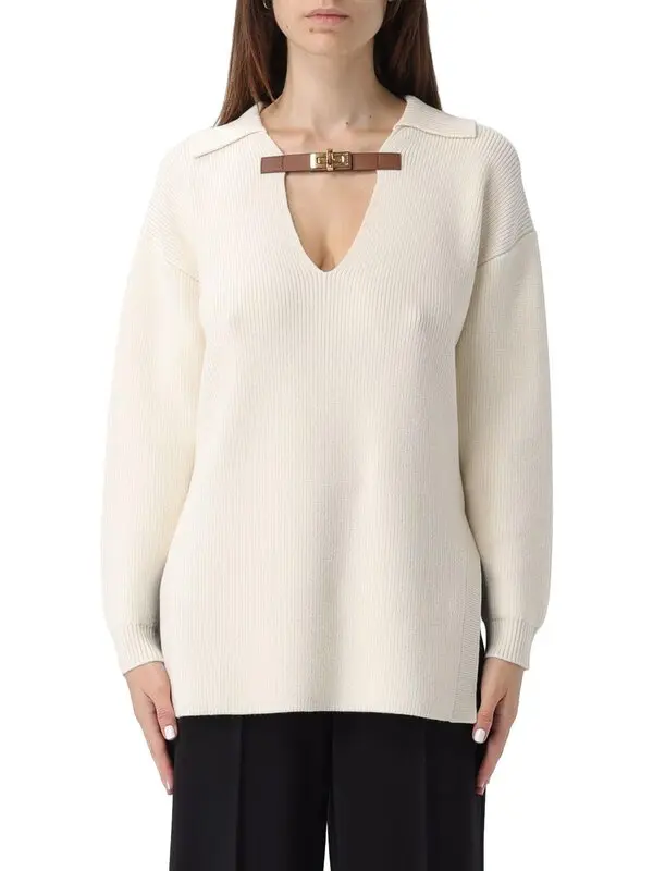 Elisabetta Franchi Sweater - Milk