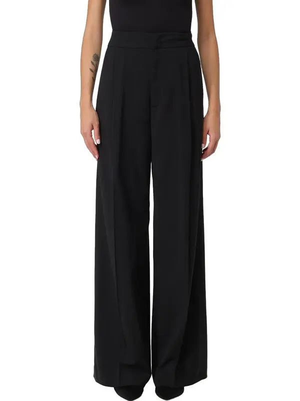 TWINSET Wide Leg Trousers - Black