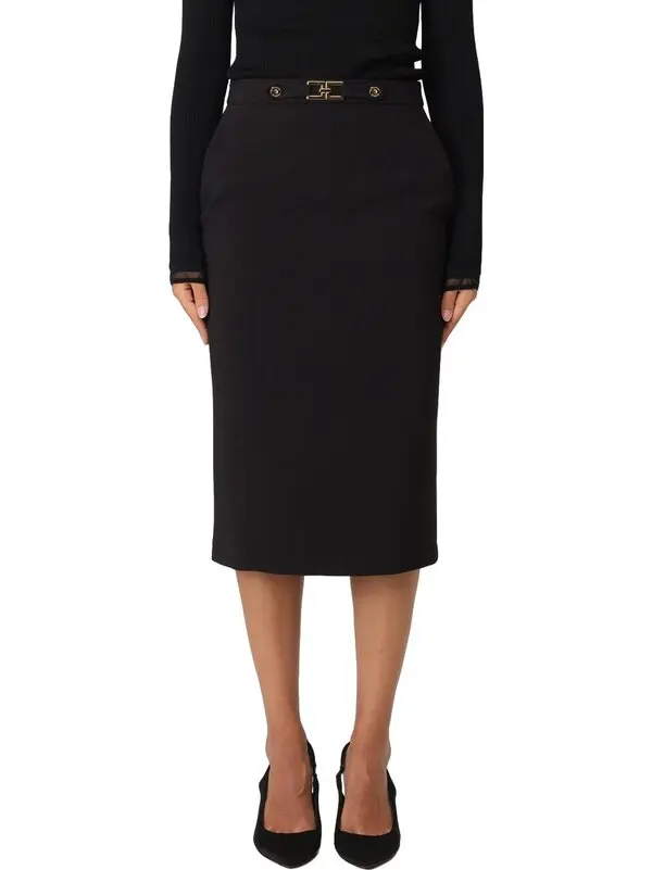 Elisabetta Franchi Pencil Skirt - Black
