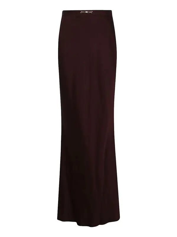 Elisabetta Franchi Skirt - Wine