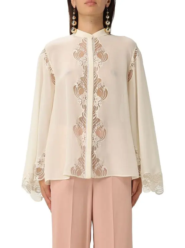 Chloé Collared Shirt - Milk