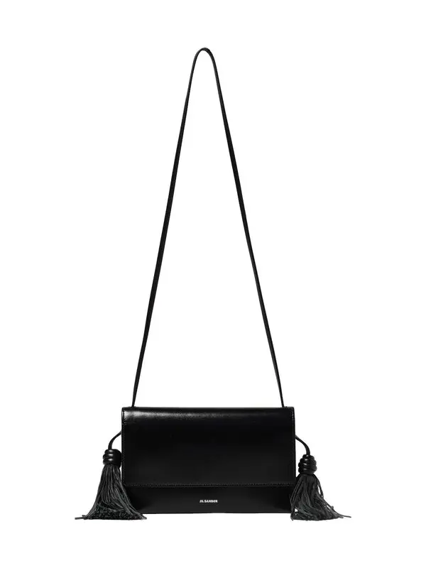 JIL SANDER Leather Bag - Black