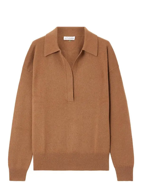 Altuzarra Zaq Cashmere Sweater - Brown