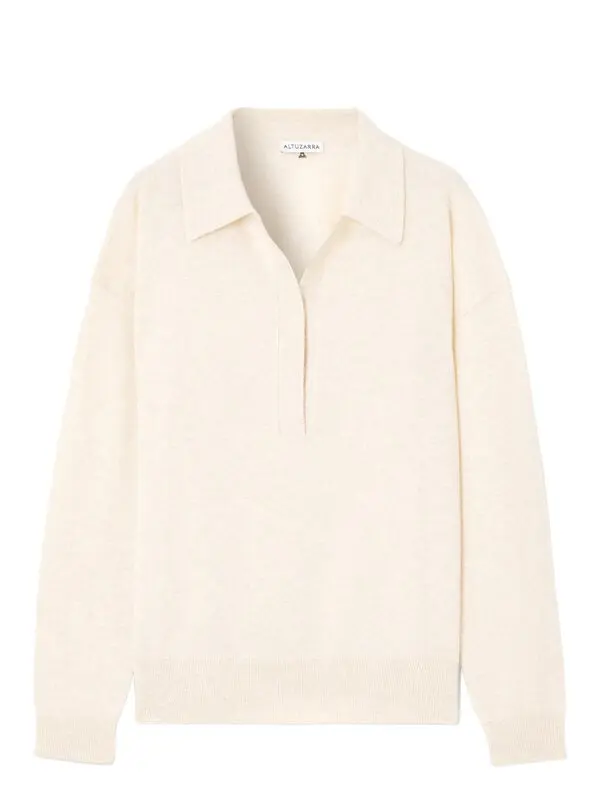 Altuzarra Zaq Cashmere Sweater - Cream