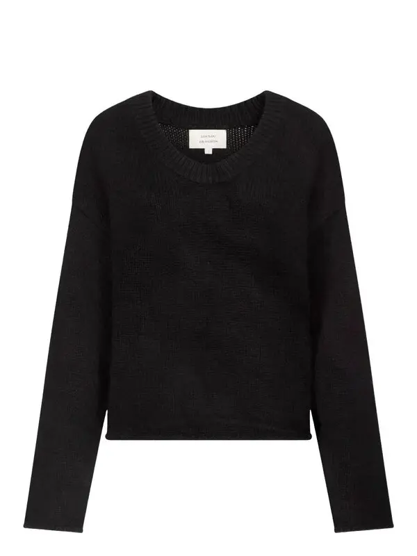 Loulou De Saison Derry Cashmere Sweater - Black