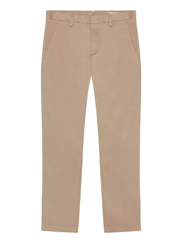Nn07 Belt-loops Trousers - Neutrals