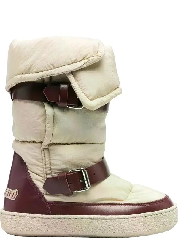 Isabel Marant Étoile Zenora Padded Ankle Boots - Neutrals