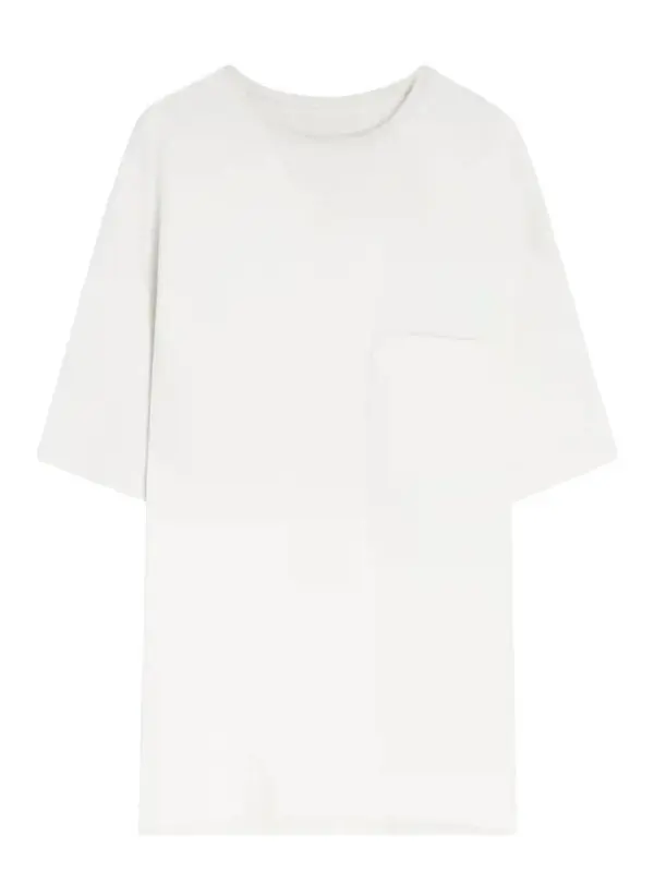 LEMAIRE Patch-pocket Jersey T-shirt - White
