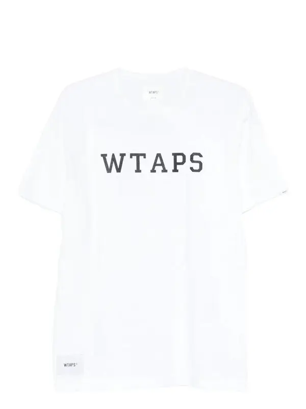WTAPS Academy 01 Logo T-shirt - White