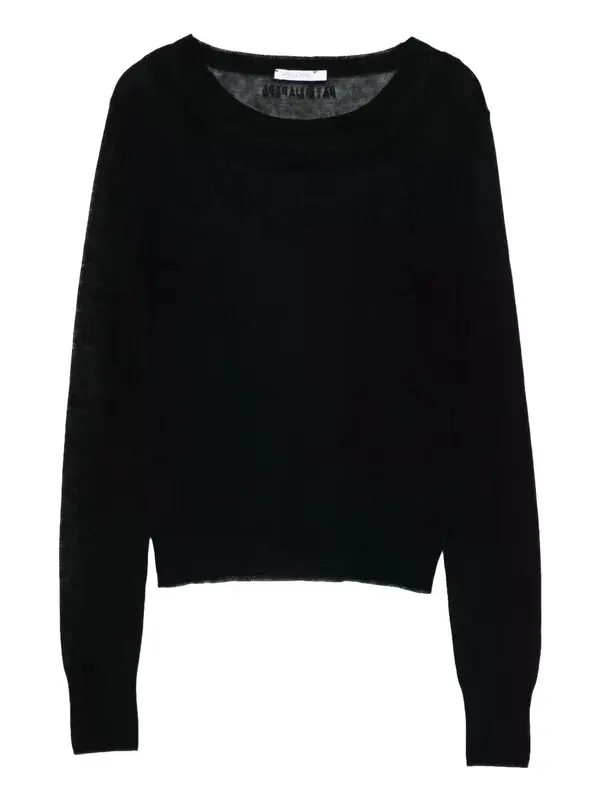 Patrizia Pepe Wool Sweater - Black