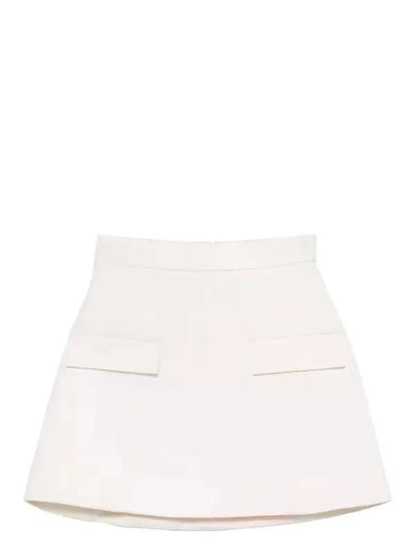 VESTIAIRE D'UN OISEAU LIBRE Mini Skirt - Neutrals