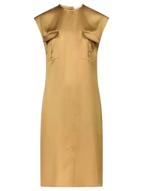 Loulou De Saison Seena Midi Dress - Brown