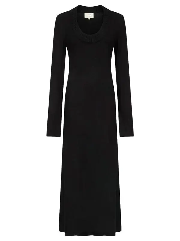 Loulou De Saison Ari Maxi Knit Dress - Black