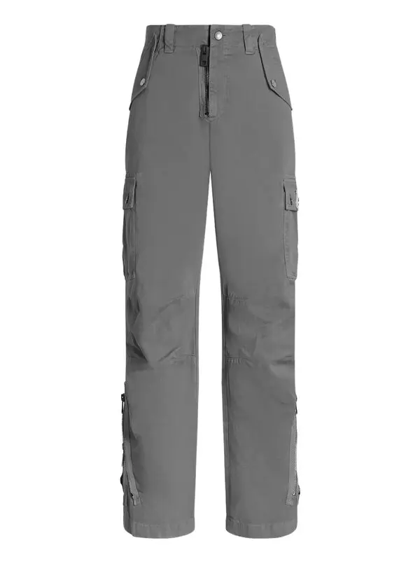 Dolce & Gabbana Cotton Cargo Pants - Grey