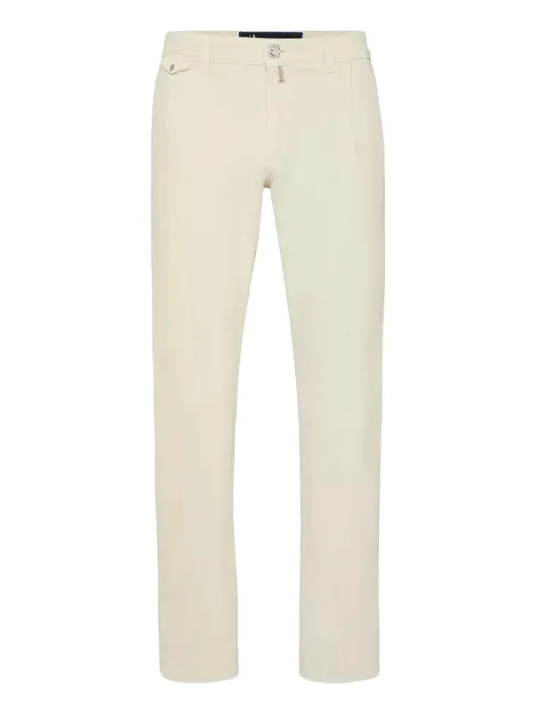 BILLIONAIRE Button-fastening Tapered Leg Jeans - Neutrals